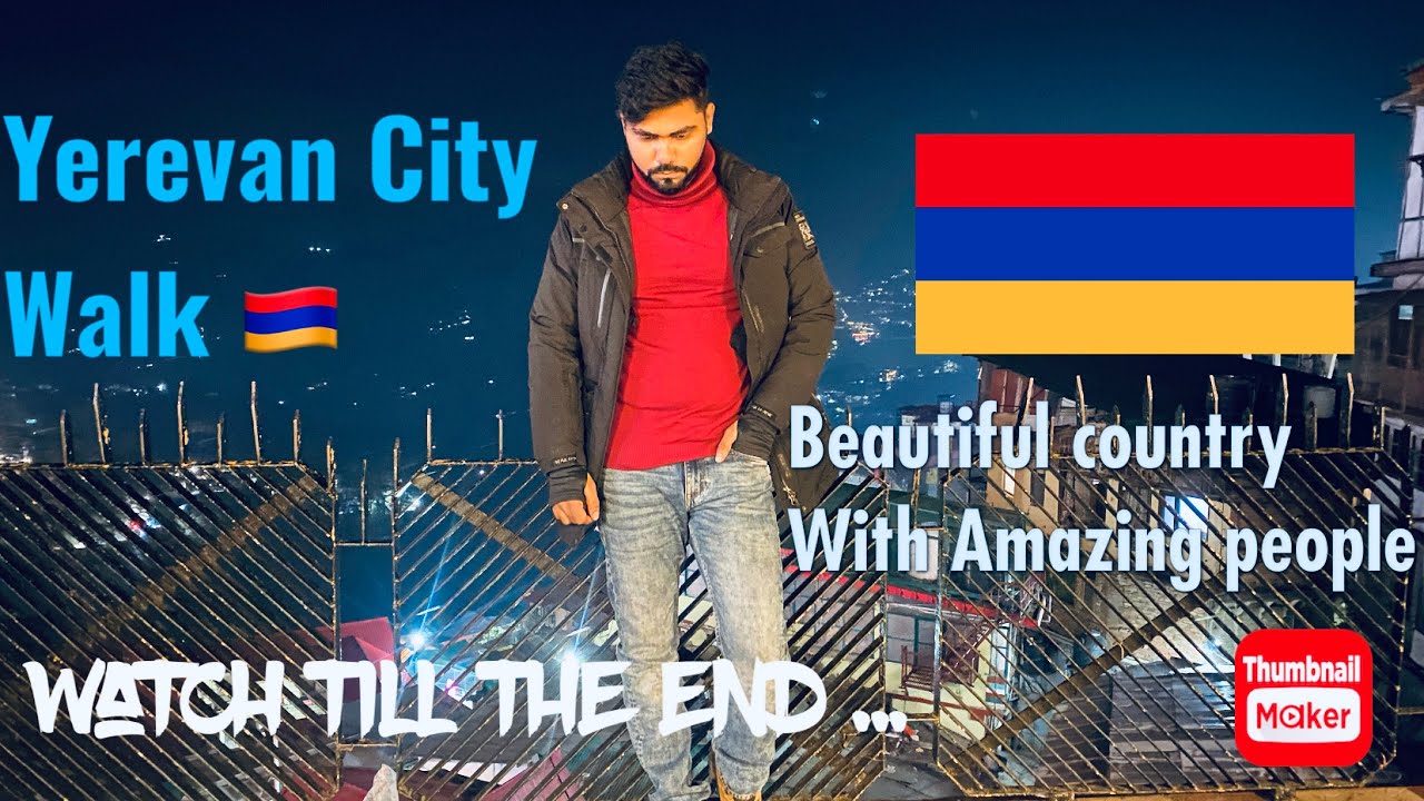 Walking Street of Yerevan Armenia 🇦🇲| Armenia 4K | #viral #youtube # ...