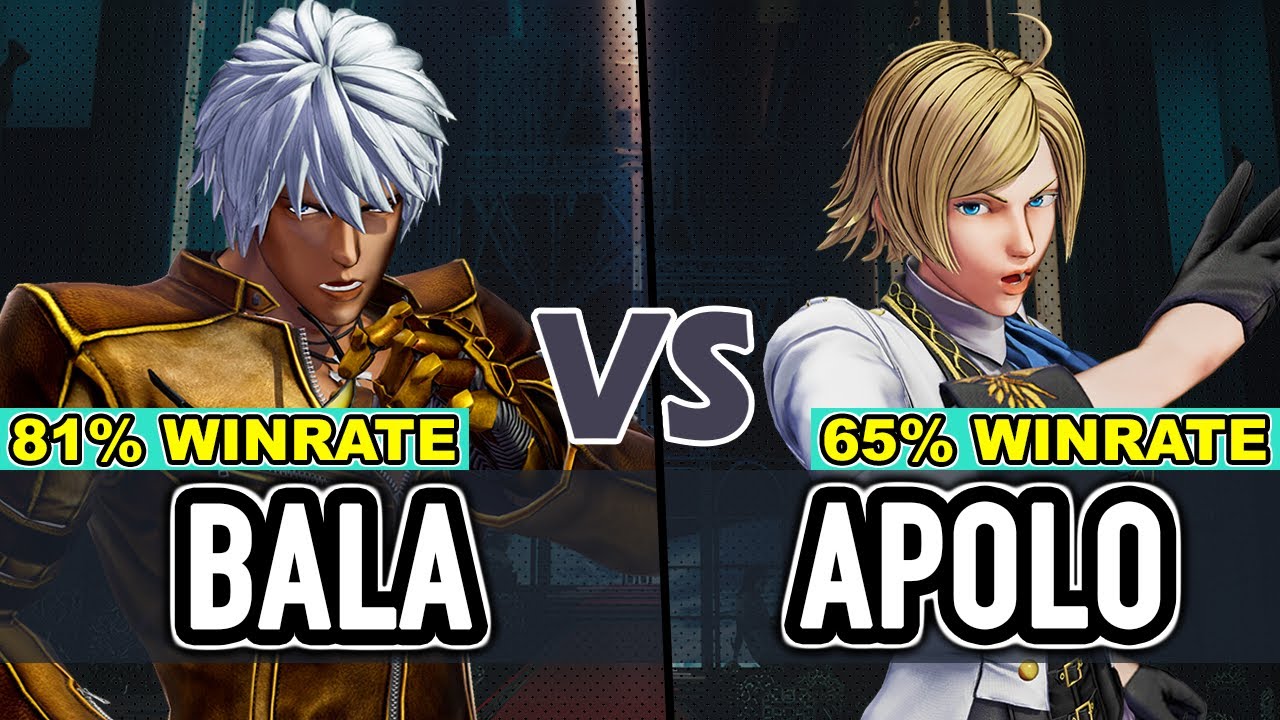 KOF XV BALA (K'/Duo Lon/Iori) vs APOLO (Elisabeth/Mai/Mature) The King ...
