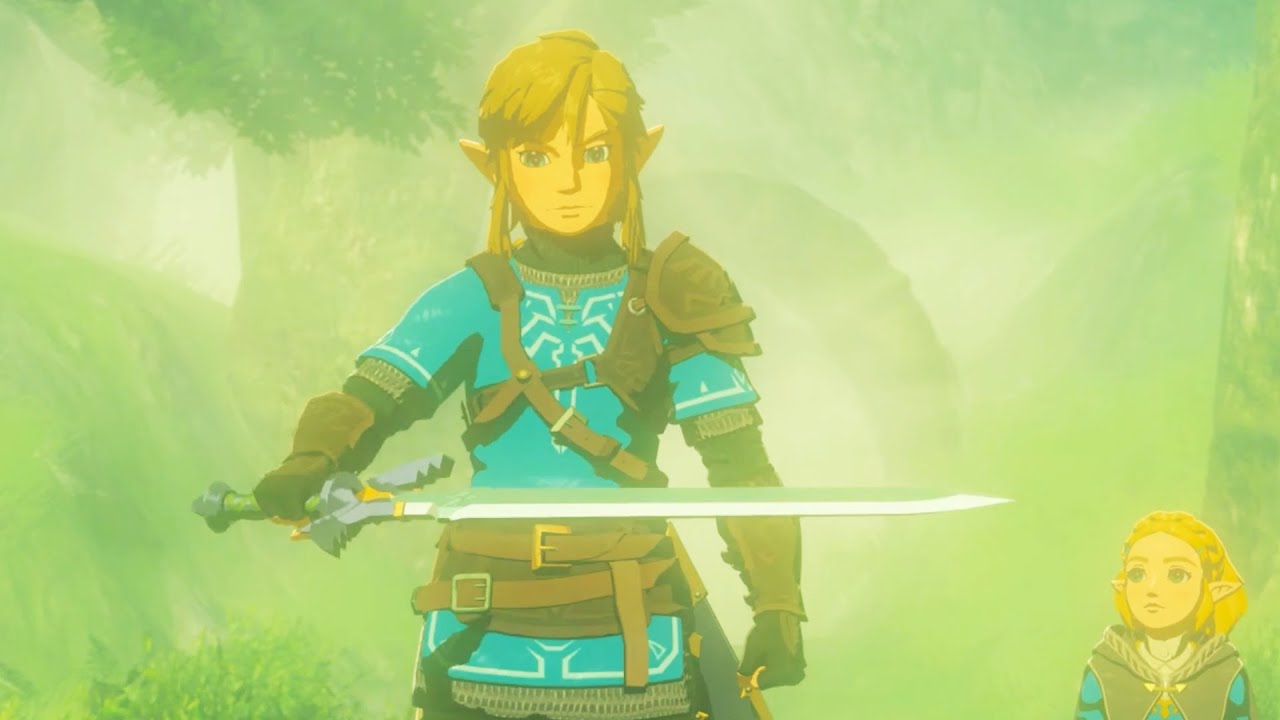 Zelda: Tears of the Kingdom - The Master Sword Cutscene - YouTube
