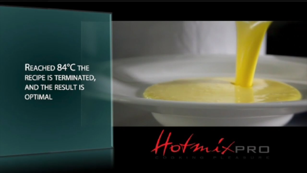 Vanilla Cream in HotmixPRO Gastro - YouTube