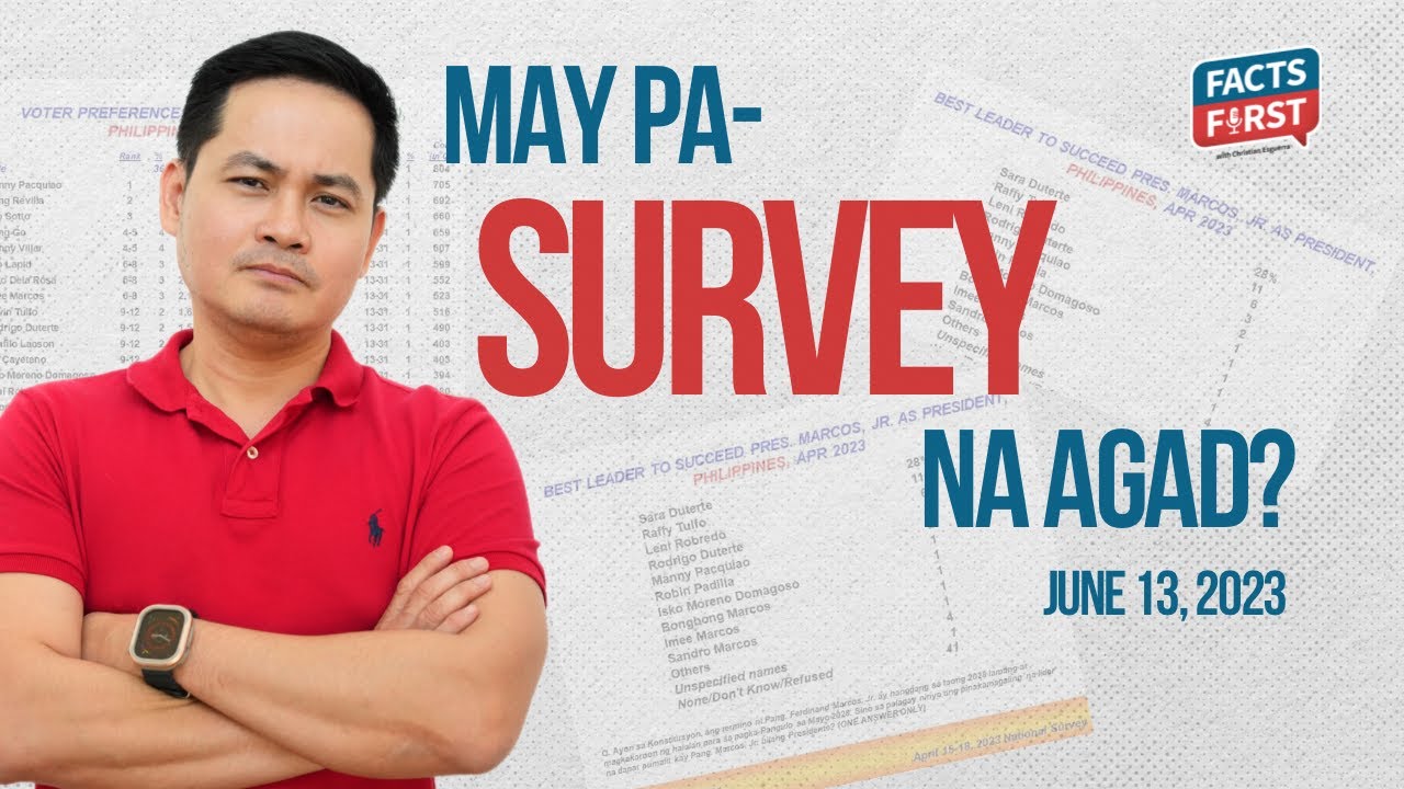 SWS survey: ‘Best leader to succeed’ BBM? - YouTube