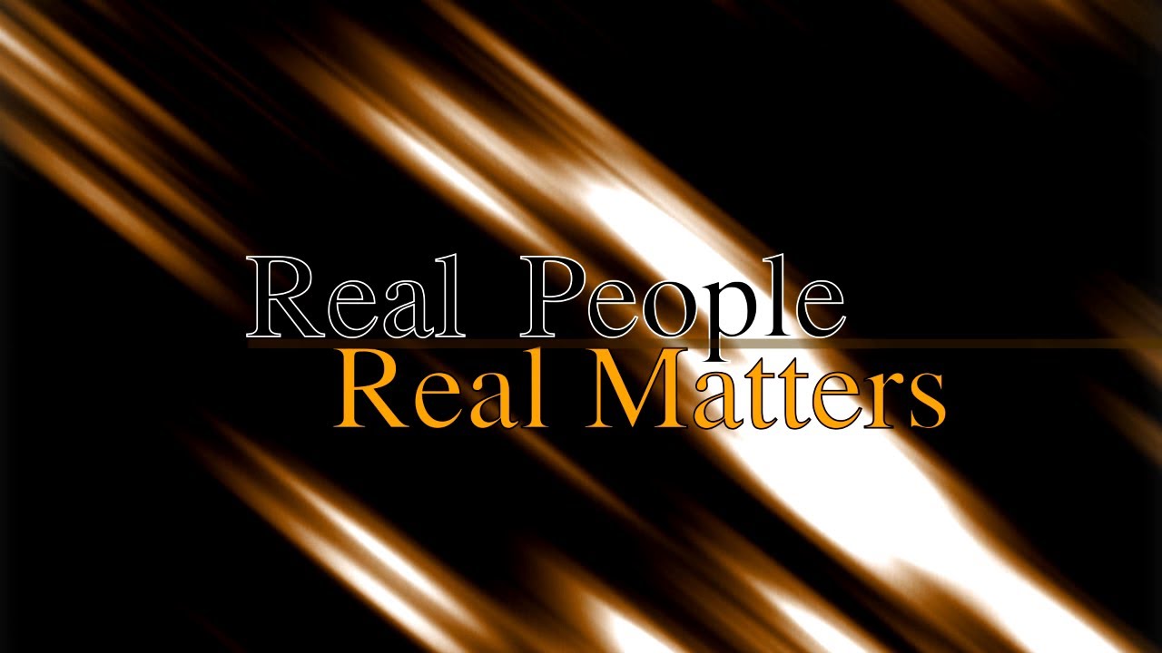 Real People Real Matters: Jay Pastucha - YouTube