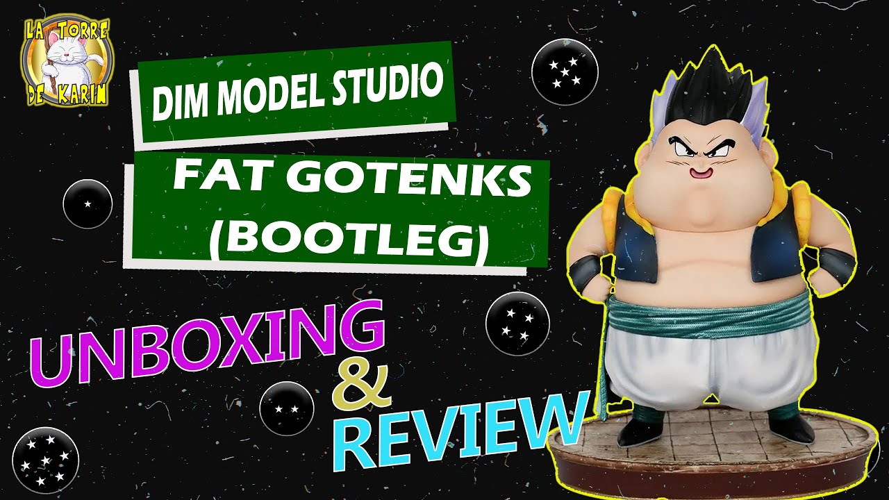 Fat Gotenks DIM Model Studio Bootleg Review - YouTube