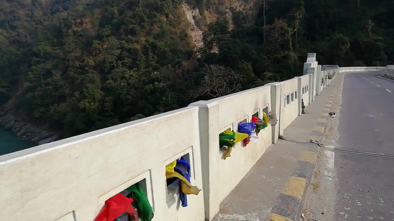 Tista River Teesta River from Coronation Bridge Siliguri - YouTube