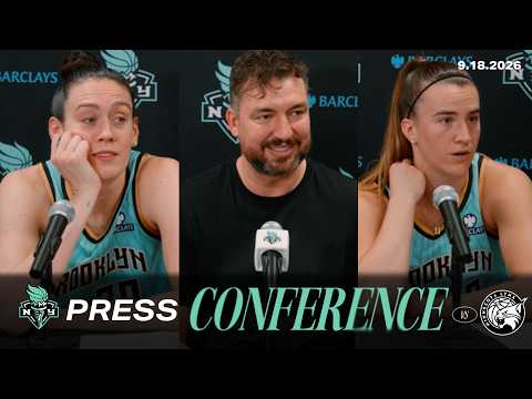 “We Know Who We Are at Our Best” | Stewart, Ionescu & DeMarco After 93-81 Win Over Lynx | 9/18/26
