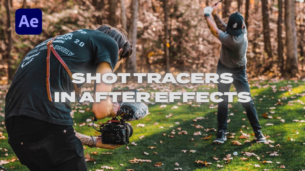 Create Golf Shot Tracer Animations in Adobe After Effects 2021 - YouTube