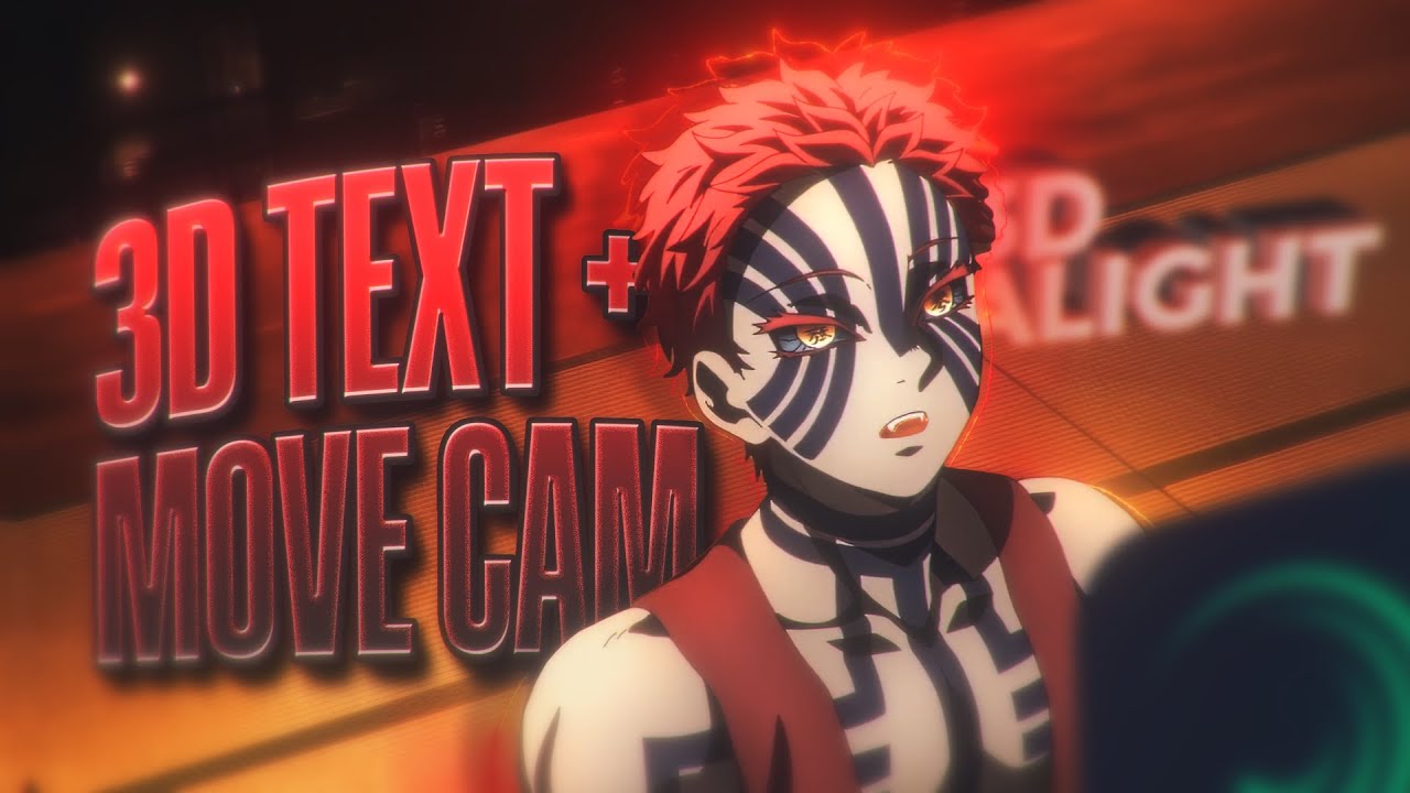 Tutorial 3D Text + Movement Camera in Alight Motion - AMV Tutorial ...