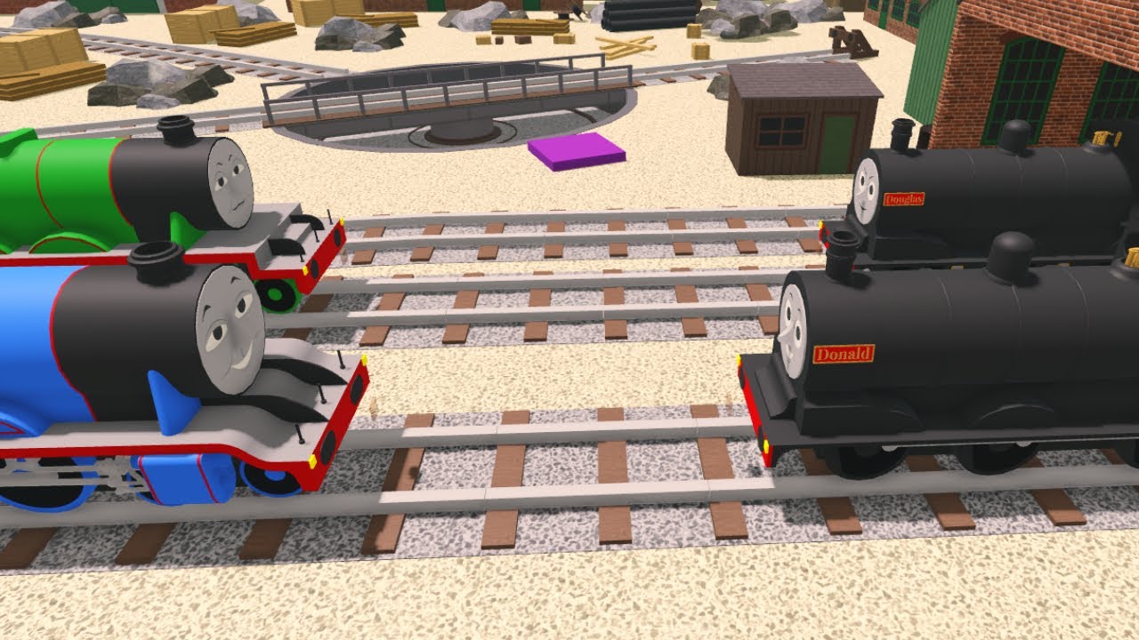 big engine attack (monotone attack but henry, gordon, donald and ...