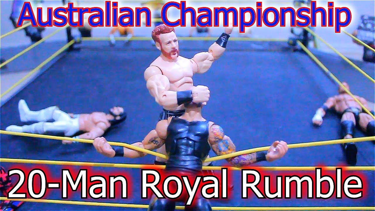 20 man royal rumble (Australian Championship) - YouTube