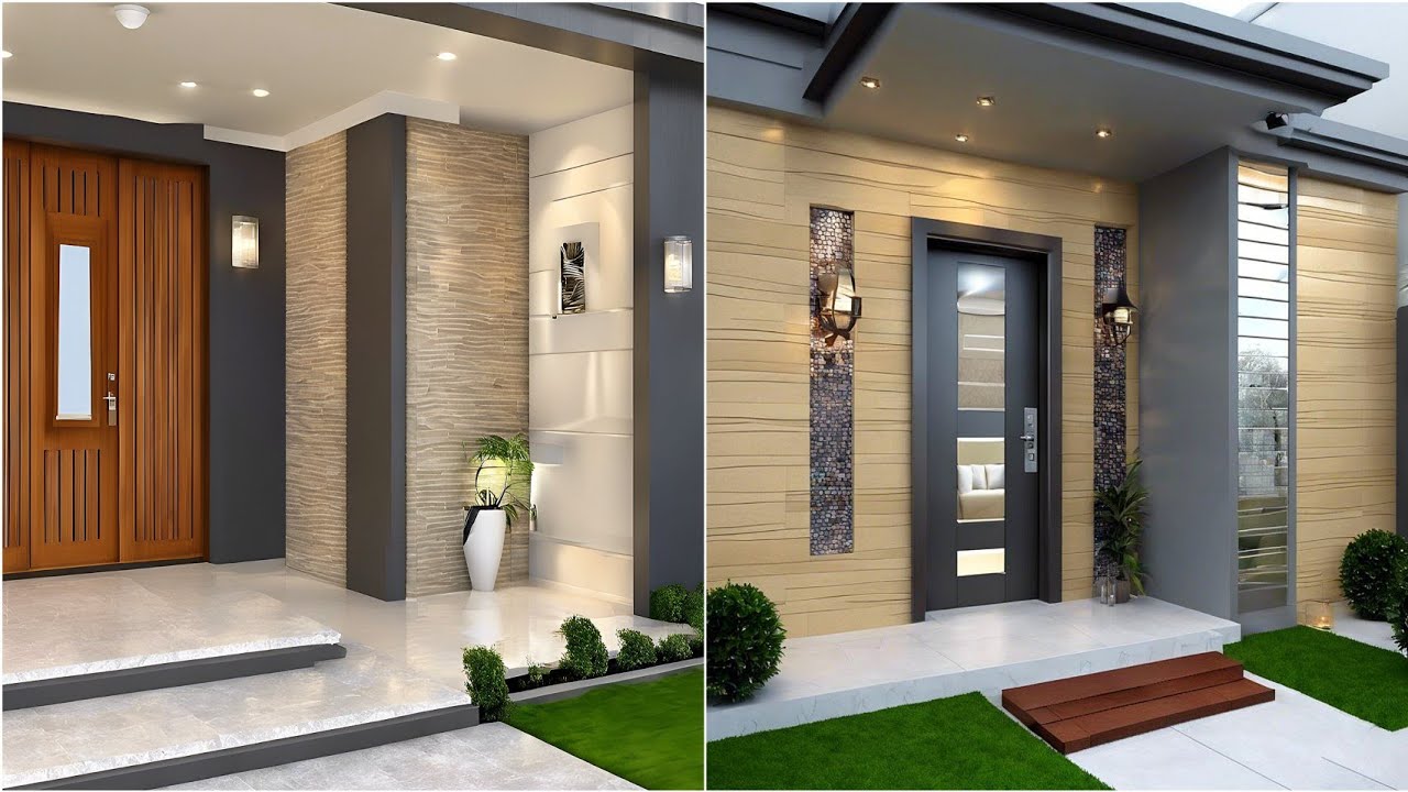 200 Amazing Modern House Front Wall Design Ideas 2024 Outdoor Wall ...