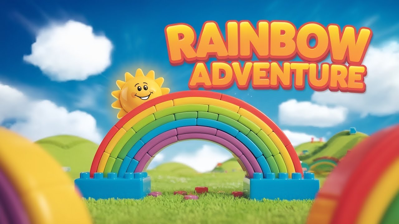 "The Great Rainbow Adventure | Magical Cartoon for Kids | Friendship ...