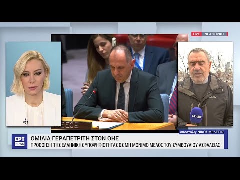 Γ.Γεραπετρίτης στον ΟΗΕ:Ελληνική πρωτοβουλία για τη σύνδεση του ...