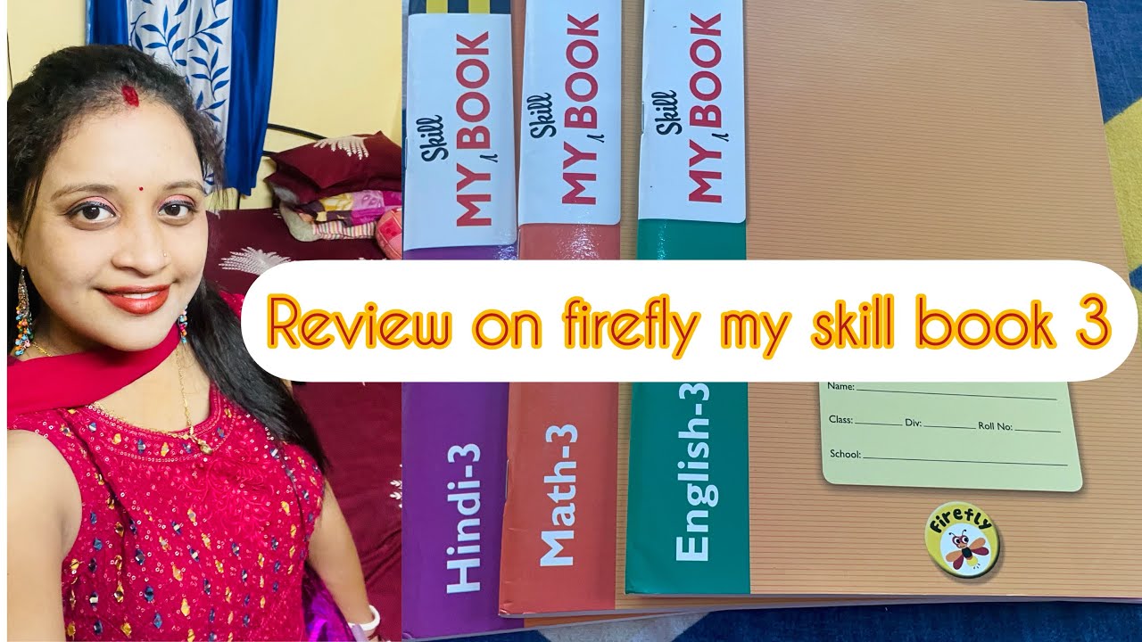 Review on firefly my skill book set 3 #worksheet books for ukg students ...