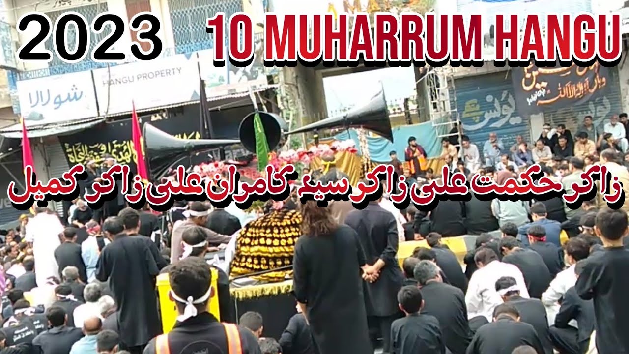 Robai ||10 Muharrum 2023 ||Zakir Hikmat Ali - Zakir Syed Kamran Ali ...