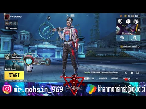 BGMI ocean event game play - YouTube