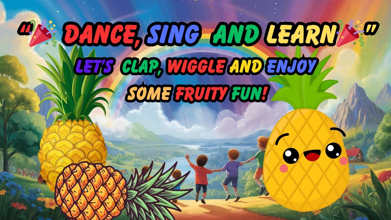 Pineapple Song: Dance, Sing and Learn about Pineapple - YouTube