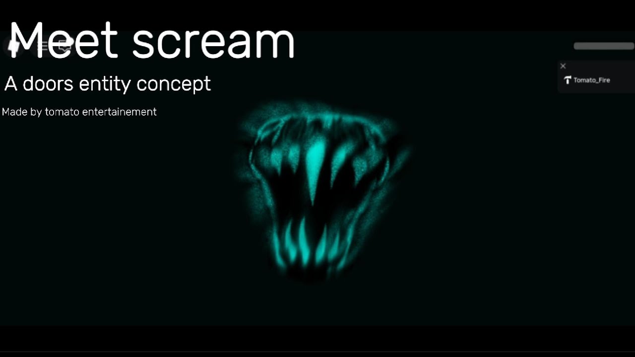 Scream entity concept (Doors) - YouTube