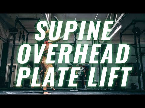 Supine Overhead Plate Lift | CrossFit Invictus Gymnastics