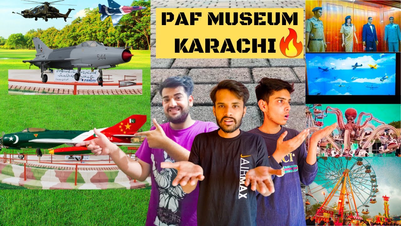 PAF MUSEUM Karachi | 2023 | Museum Park | All Rides and Activities ...
