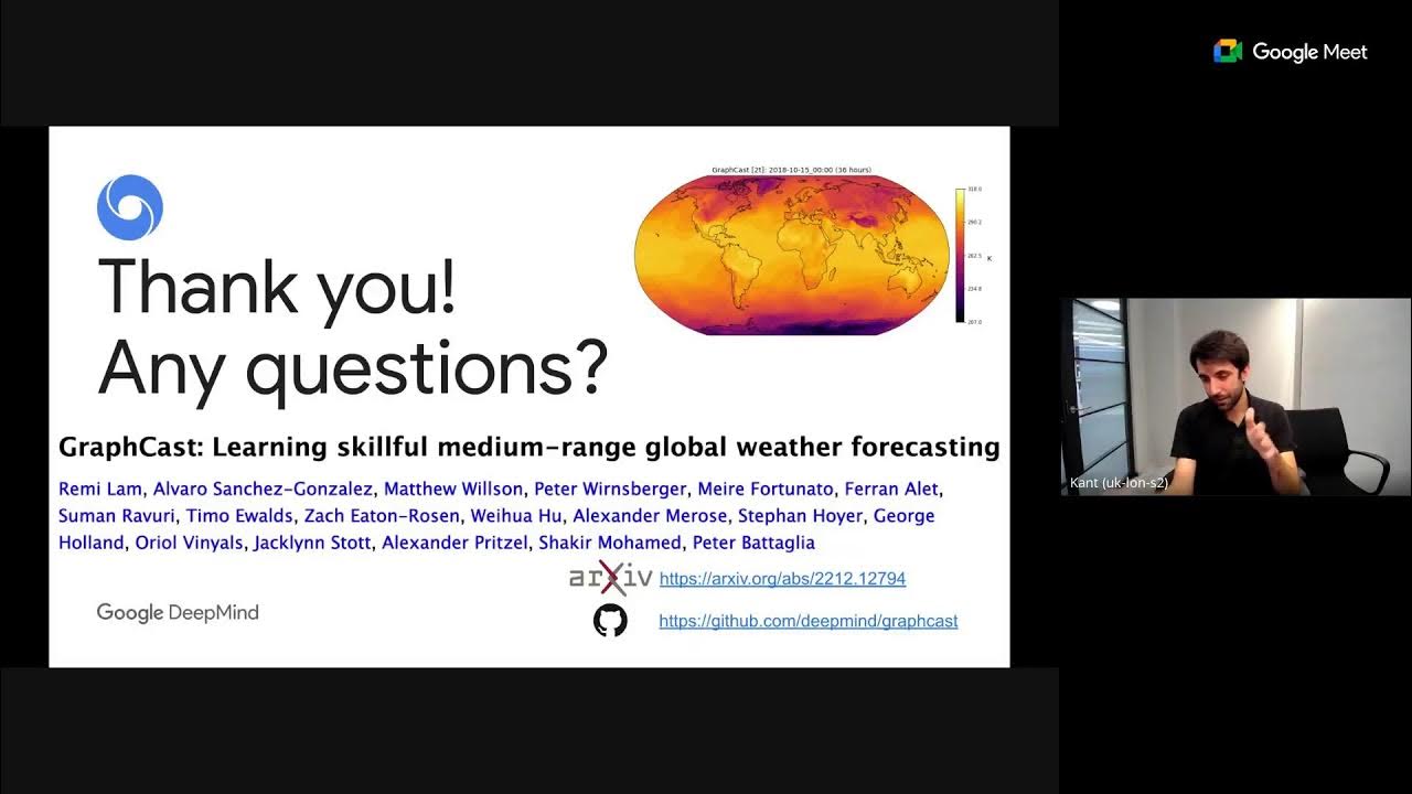 Graphcast Learning Skillful Medium Range Global Weather Forecasting Youtube