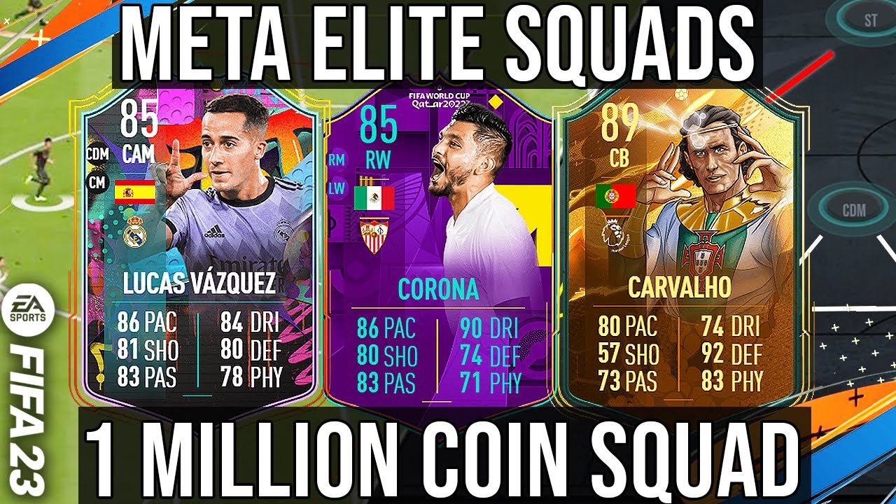 BEST META TEAM 1 Million Team To Get RANK 1 / Elite Division - Squad ...