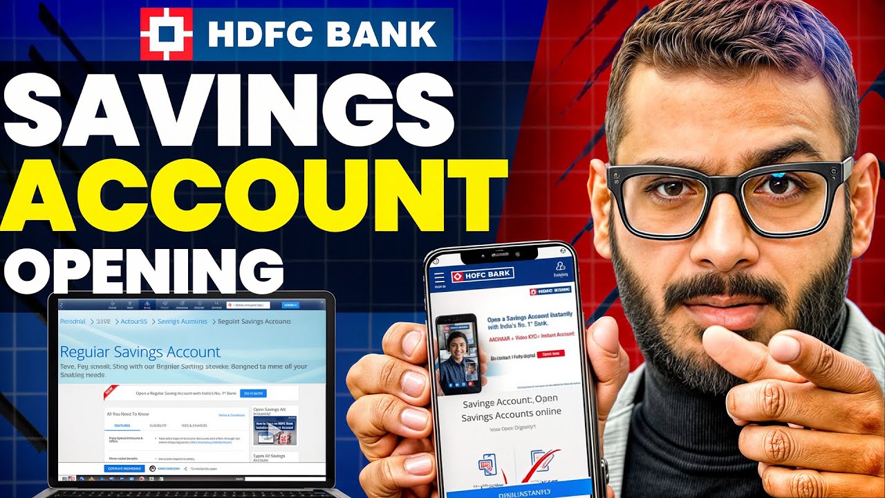 HDFC Bank Account Opening Online | HDFC Bank Savings Account Opening ...
