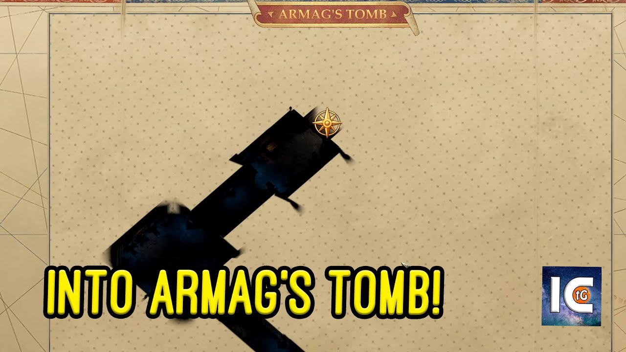 Into Armag's Tomb! 1 🗡️ Pathfinder Kingmaker Part 229 🗡️ Blind, First ...