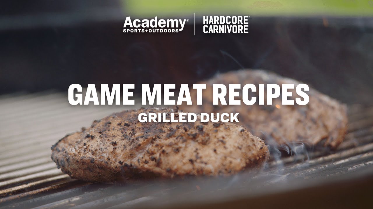 Game Meat Recipes | Grilled Duck with Hardcore Carnivore - YouTube