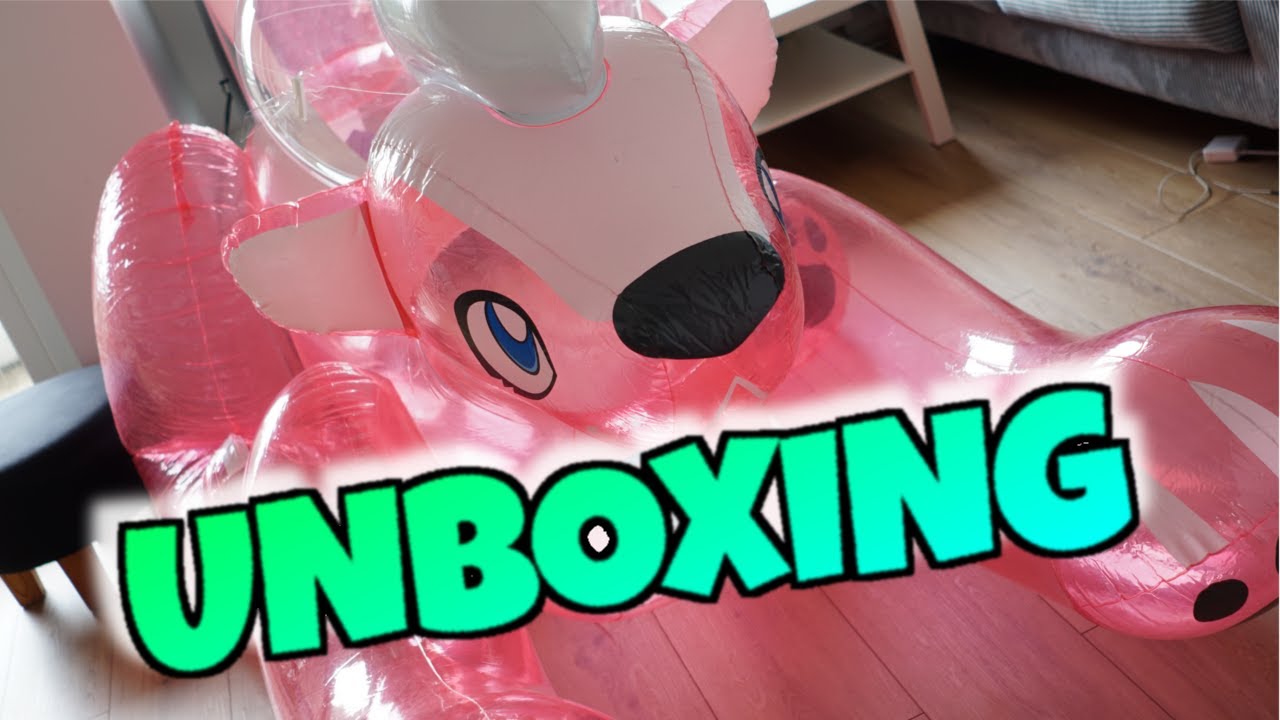 Pink Skunk Inflatable Unbox & Review - YouTube