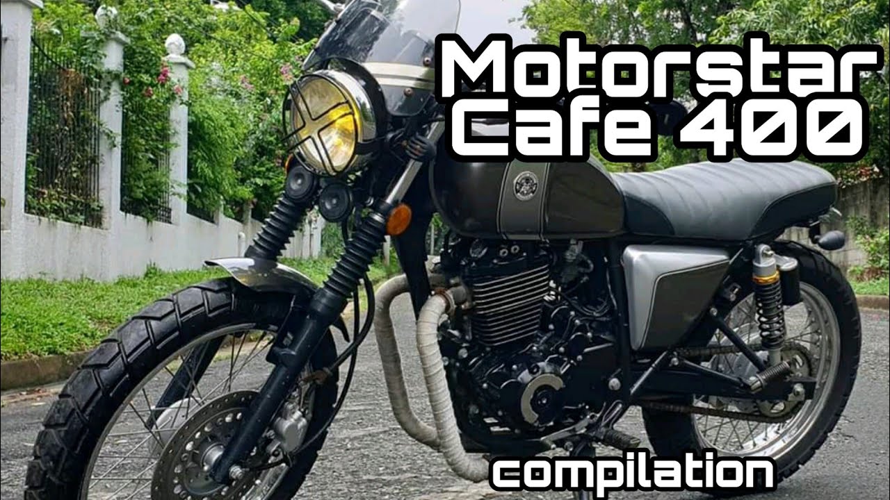 motorstar cafe 400cc - photo compilation - YouTube