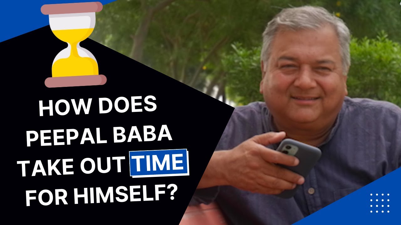 How does Peepal Baba take out time for himself? - YouTube