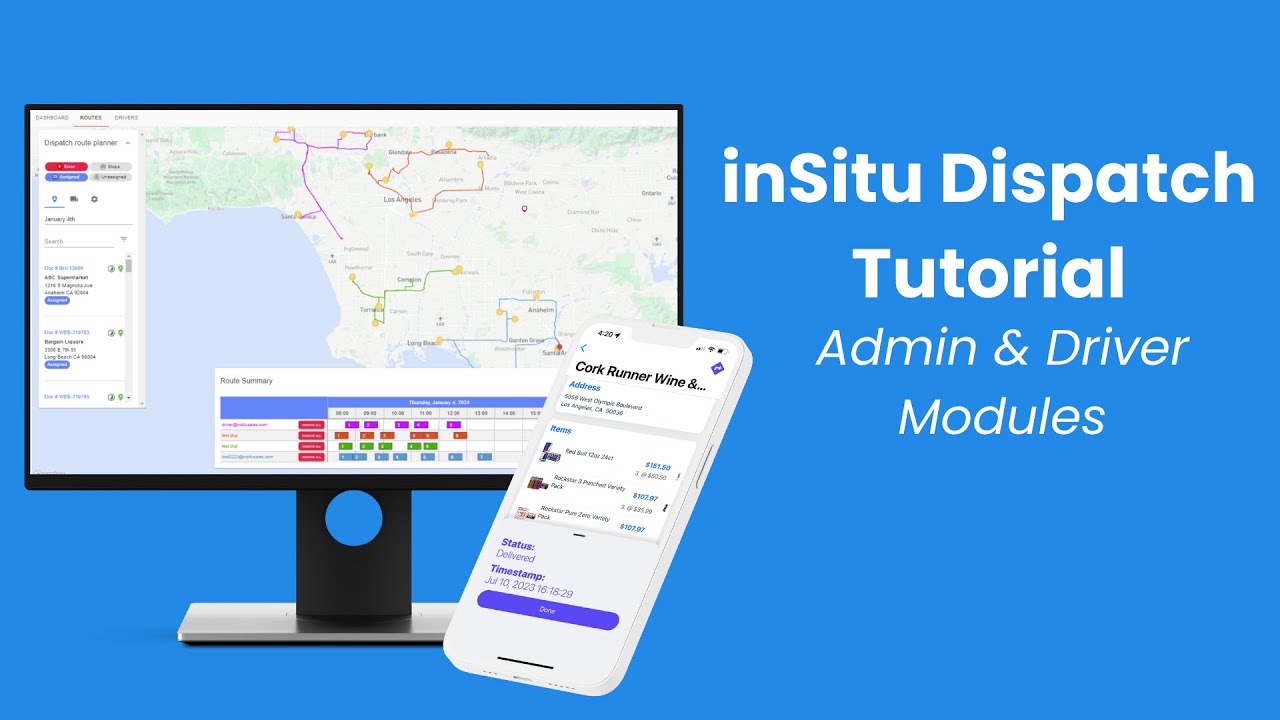 inSitu Dispatch Tutorial Module - YouTube