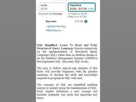 SQL Books for Beginners | Learn SQL Fast - YouTube