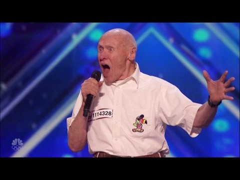 AGT 82yo war veteran sings \