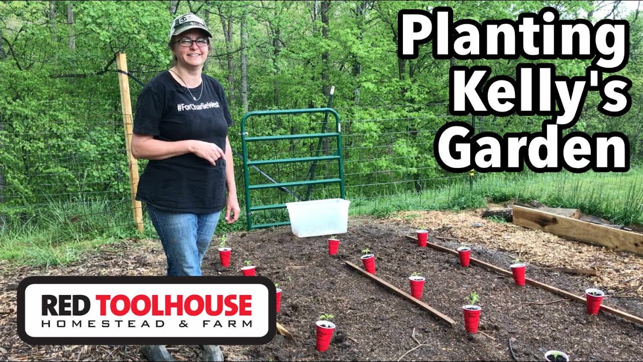 Kelly plants most of her garden despite the RAIN and TIMBER eating ...