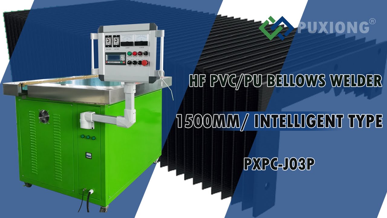 hf/rf bellows cover welding machine ( PXPC-J03P ) - YouTube