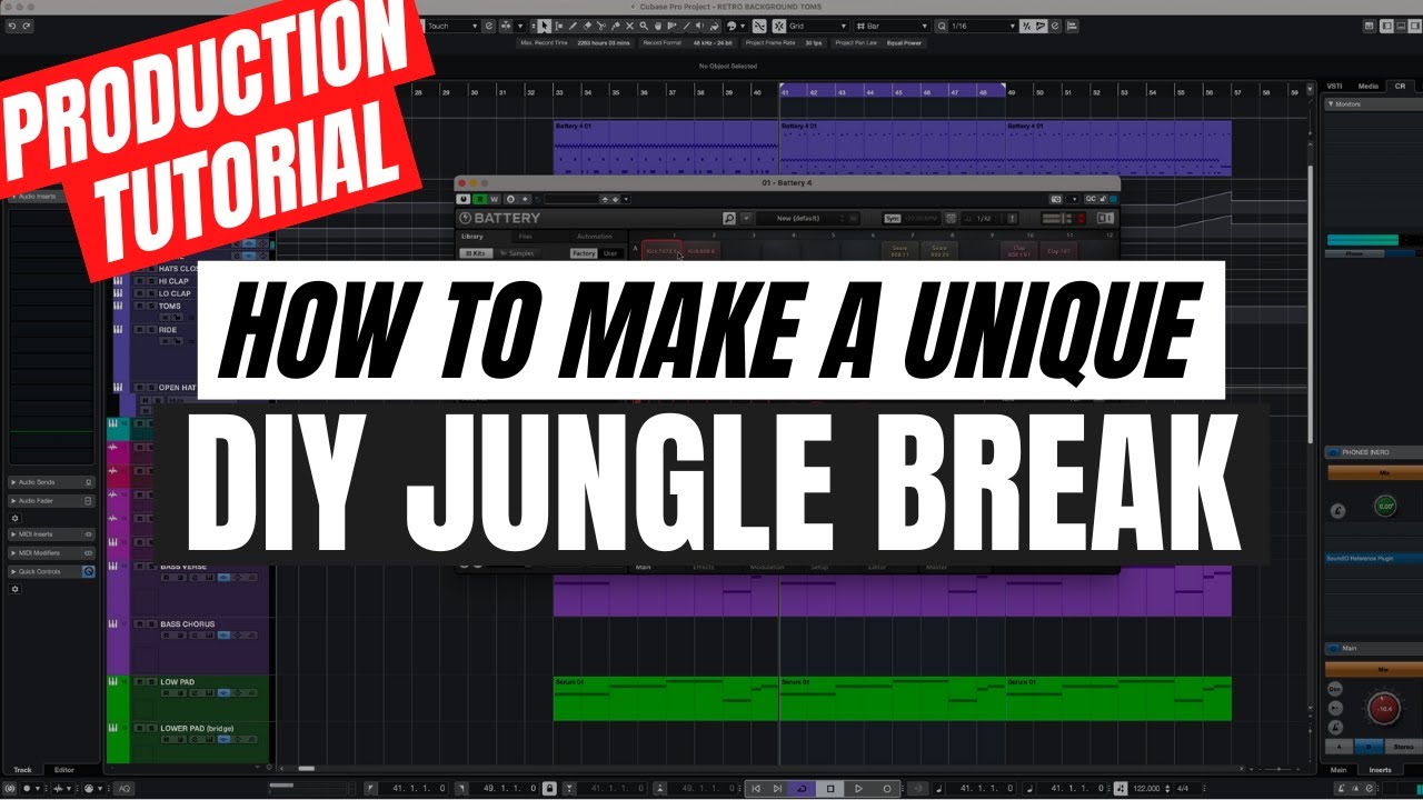 How to Make a Unique, DIY Jungle Break - YouTube
