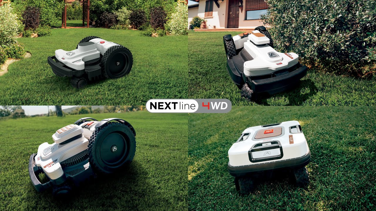Ambrogio Robot 4WD: la flotta OFF ROAD nata per i prati più impegnativi ...