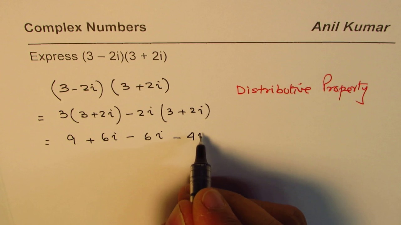 What Is Product Of Sum And Difference In Complex Numbers YouTube What Is Product Of Sum And Difference In Complex Numbers YouTube