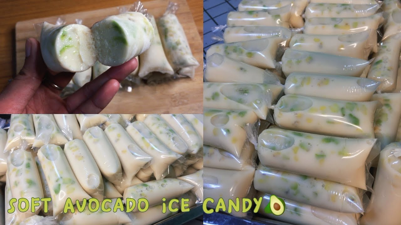 SUPER SOFT AVOCADO ICE CANDY | AVOCADO ICE CANDY - YouTube