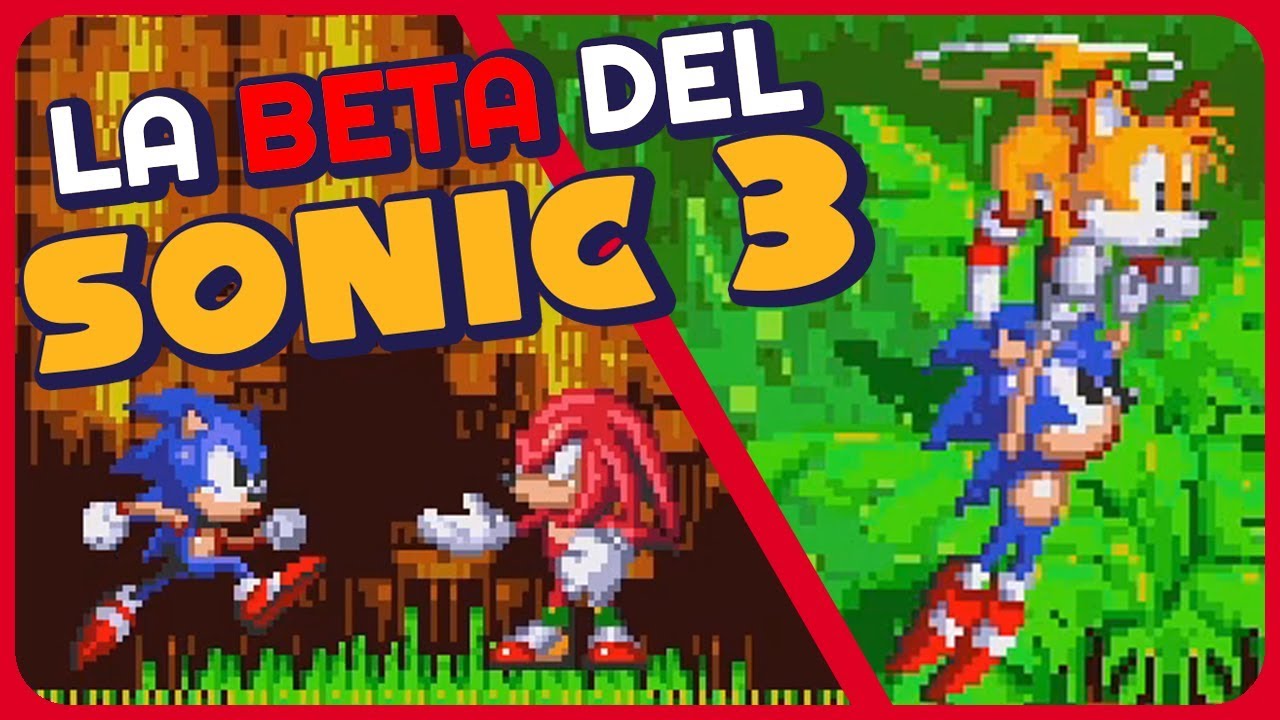 Se ha filtrado la BETA del SONIC 3!! - YouTube