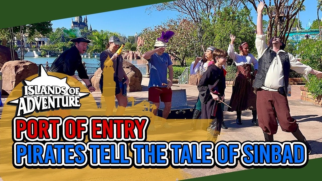 Port of Entry Pirates Tell the Eighth Voyage of Sinbad at Islands of ...