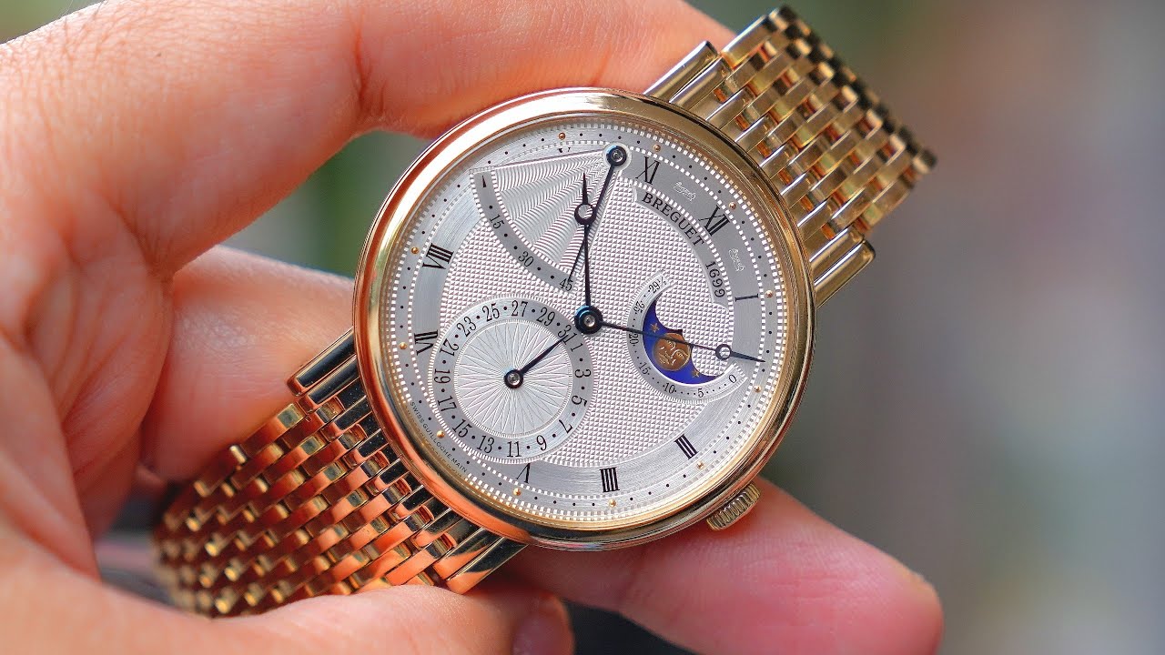 [Đẹp & Hiếm] Breguet Classique Power Reserve Moonphase 39mm 7137BA/11 ...