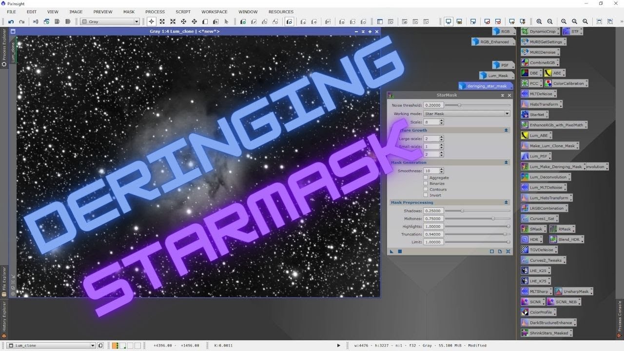 EP197 P26 - Luminance Deringing Star Mask with the StarMask Process ...