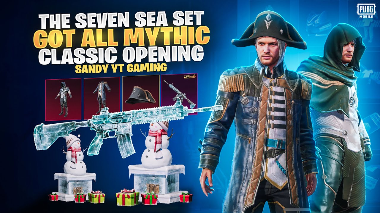 The Seven Seas Set | Classic Crate Opening M416 Glacier | Got All ...