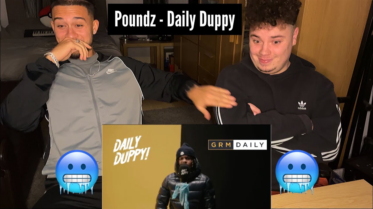 Poundz - Daily Duppy | GRM Daily [REACTION]🥶 - YouTube
