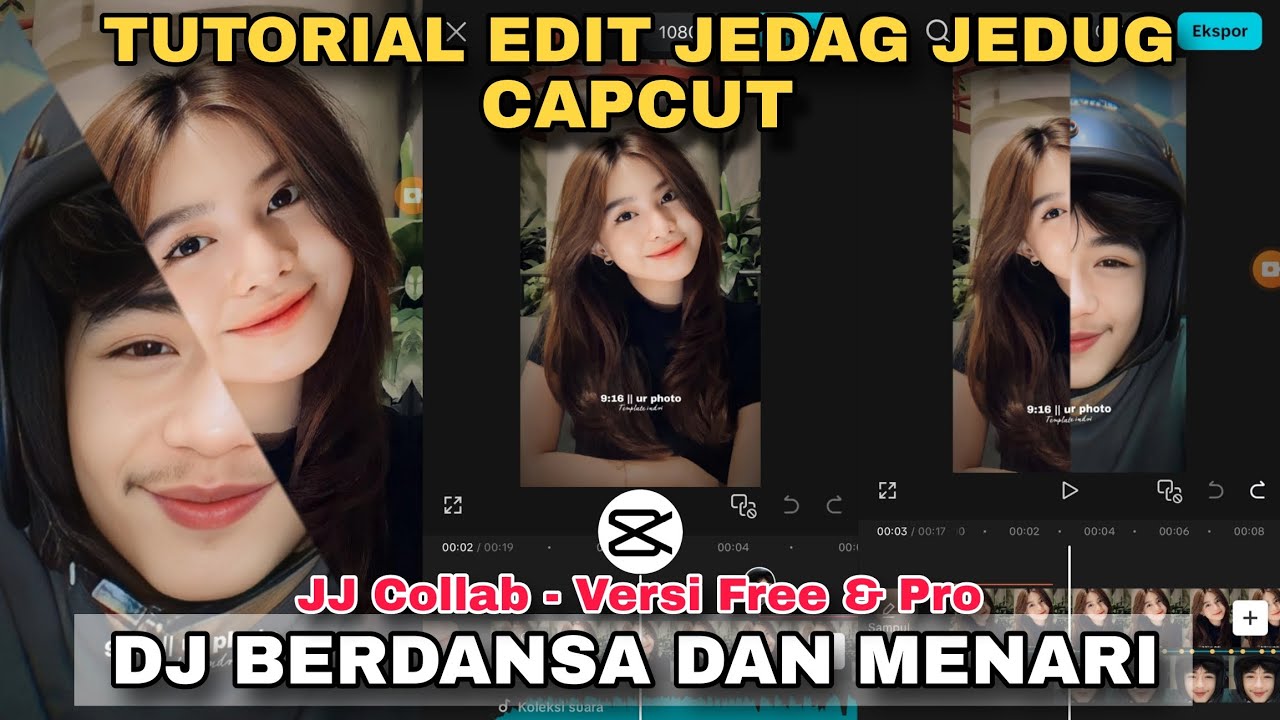 Tutorial Edit Jedag Jedug Capcut DJ BERDANSA DAN MENARI - YouTube