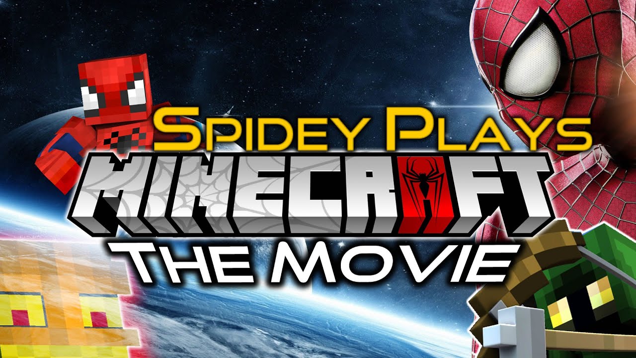 Spider-Man Plays Minecraft: THE MOVIE - YouTube