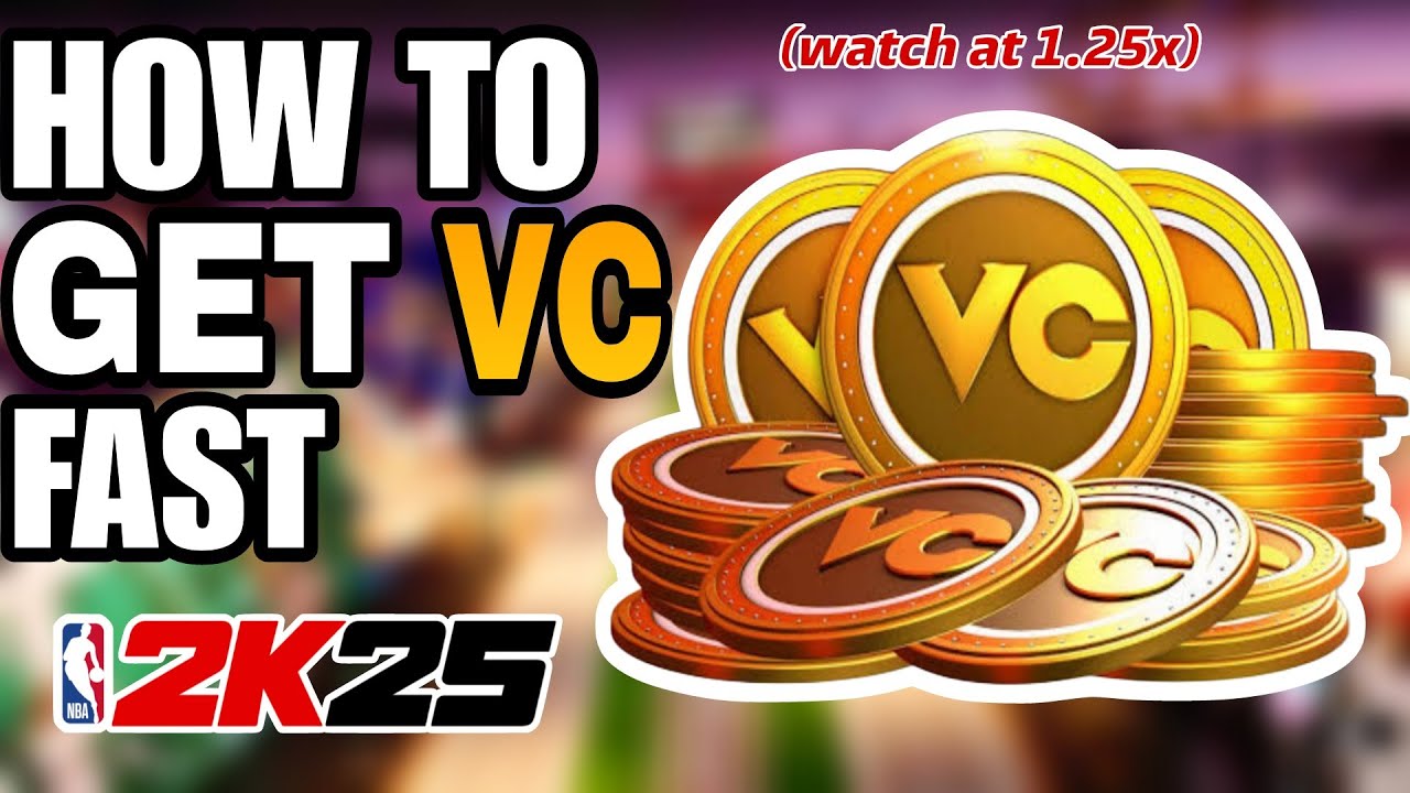 NBA 2K25 - How To Get VC Fast - YouTube