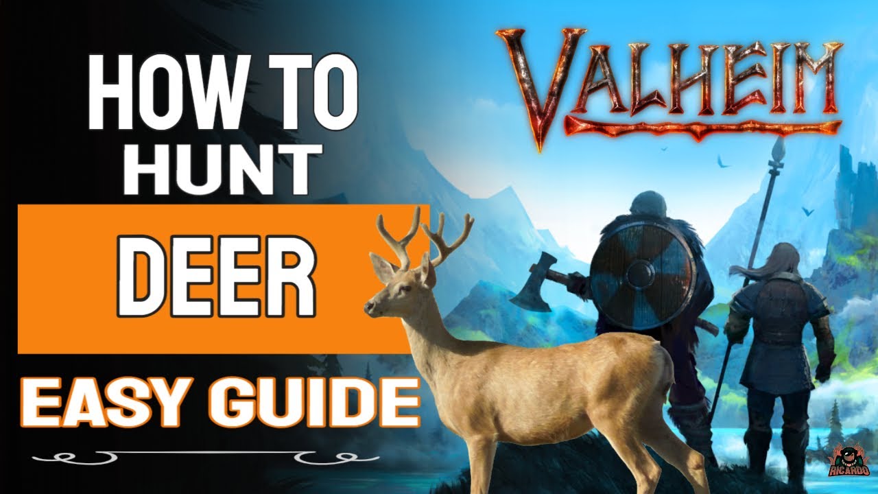 Valheim | Hunting Deer For a Shiny Helmet | New Player Guide - YouTube